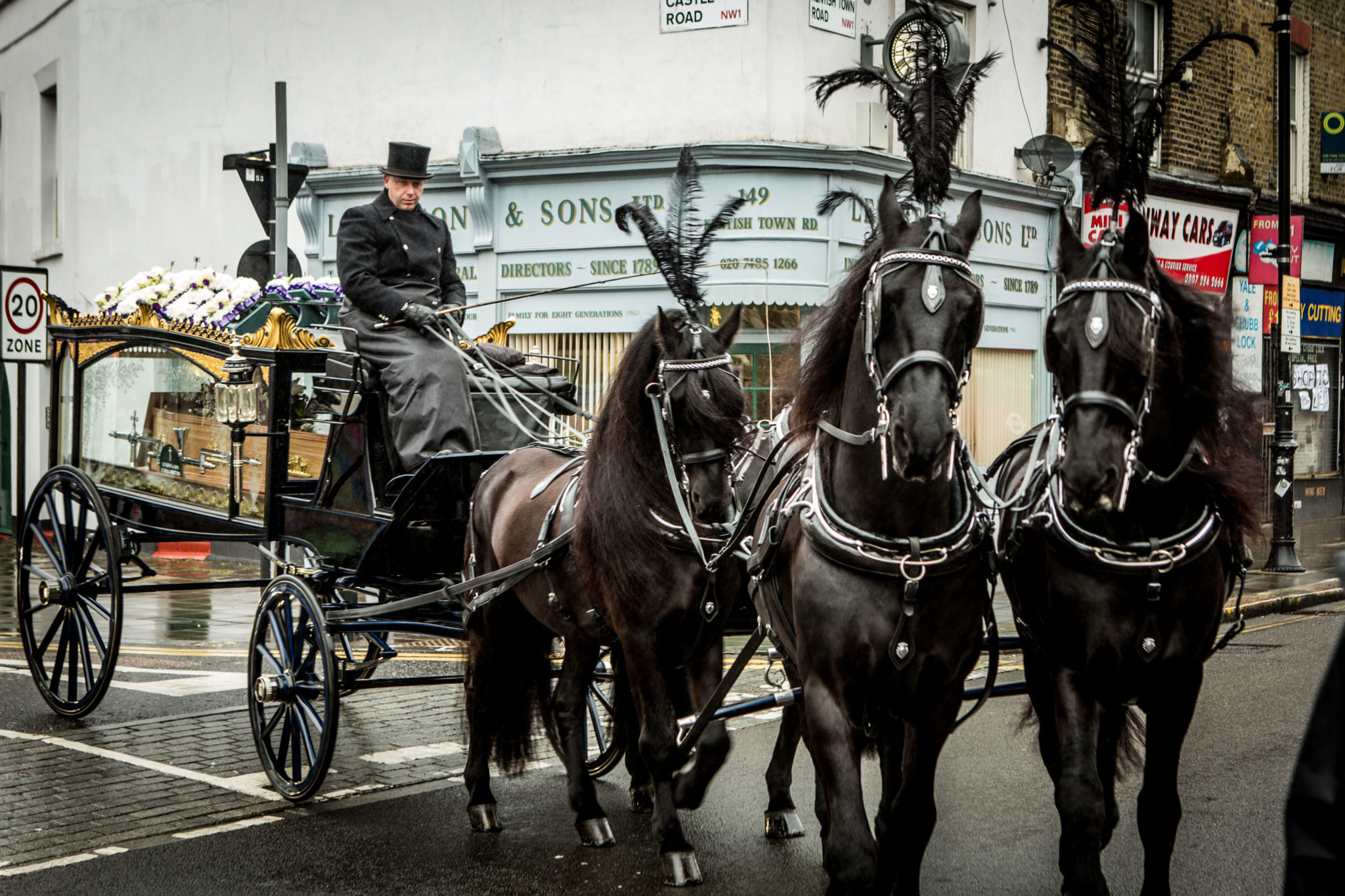 Horse-Drawn Hearse | Funeral Directors | Levertons
